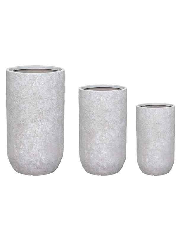 Fiber Clay Pot-GRV9l - plantssouq