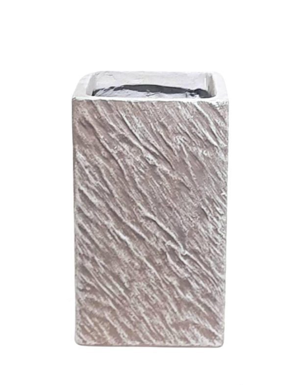 Nova Tall Square Pot +4 Color Options - Plantssouq