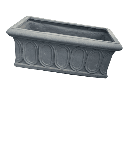 Rectangular Fiber Cement pot GZ – Plantssouq