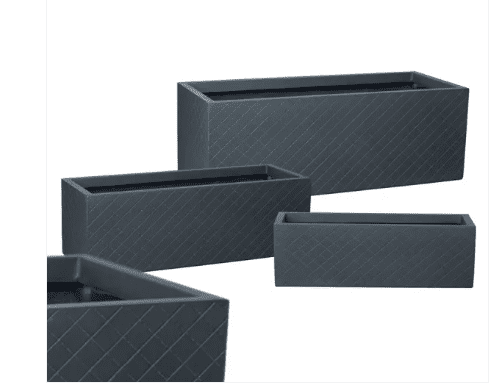 Clay Plant Rectangular Fiber Pot FS1 – Plantssouq