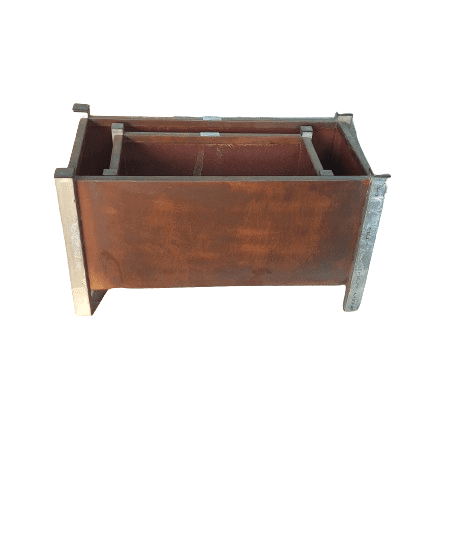 Rectangular Rustic Metal Planter – Plantssouq